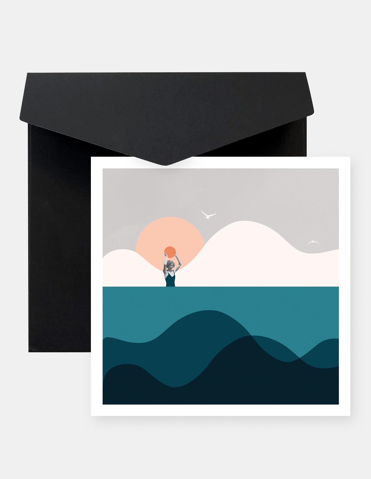 Chill - כרטיס ברכה מעוצב - Orit Kalev